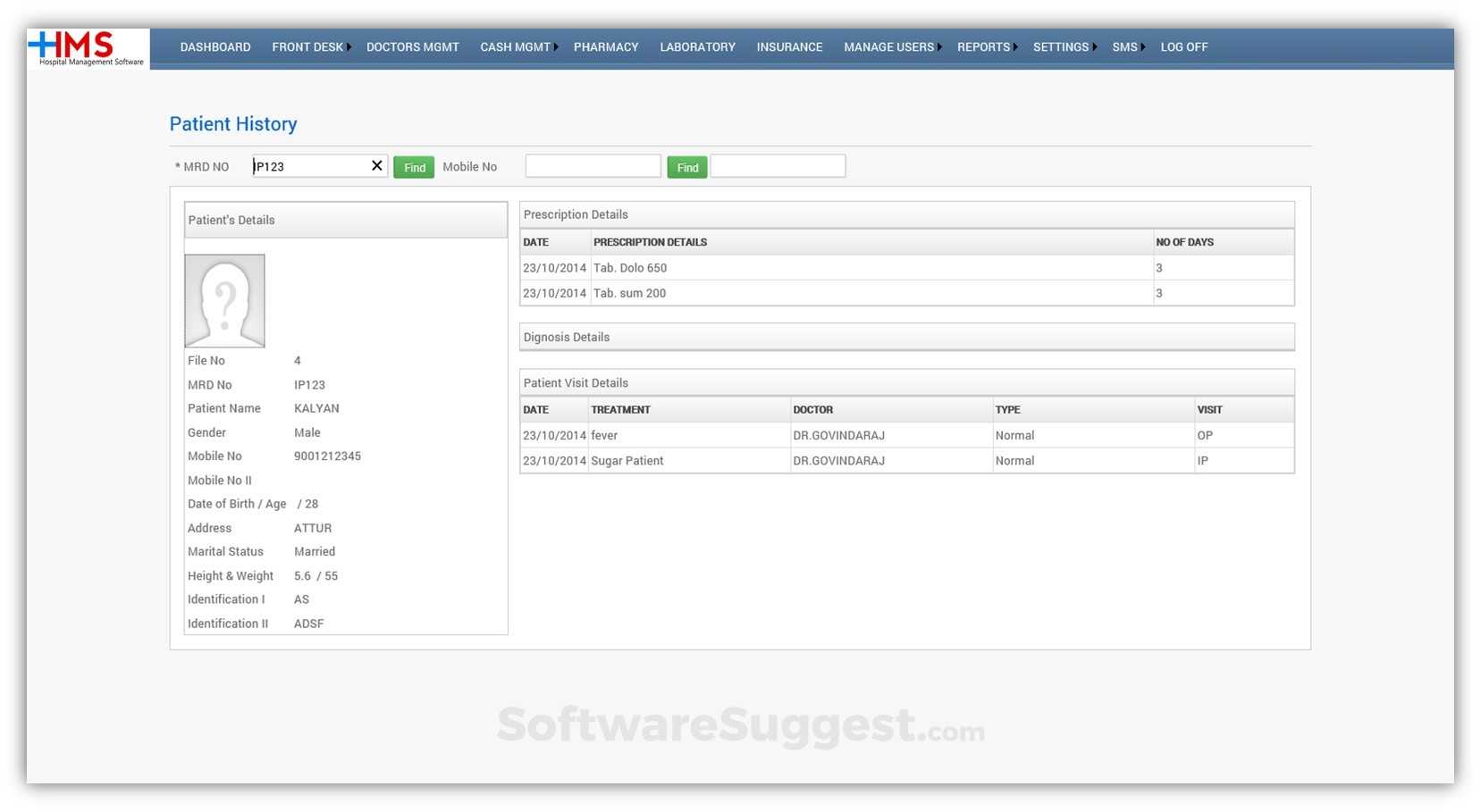 iHMS Hospital Management Pricing, Features & Reviews 2022 - Free Demo