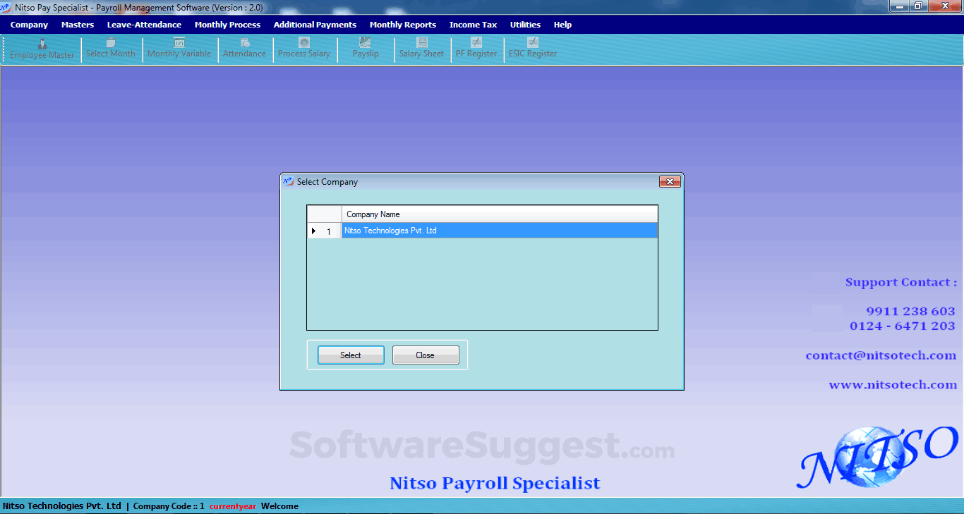 Nitso Payroll Pricing, Features & Reviews 2022 - Free Demo