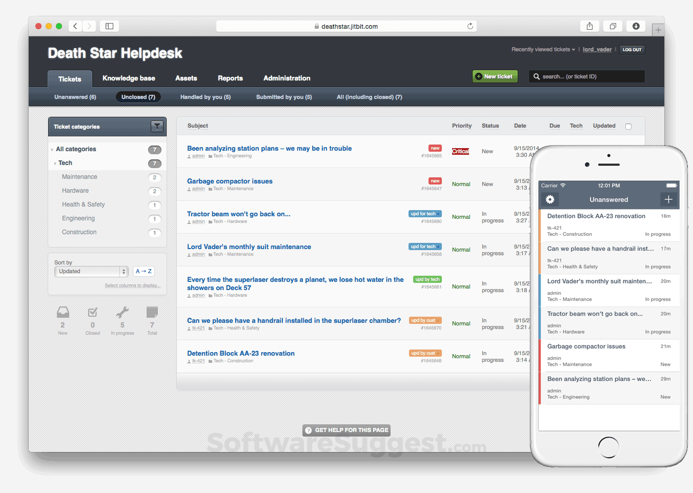 Jitbit Helpdesk Pricing, Features & Reviews 2022 - Free Demo