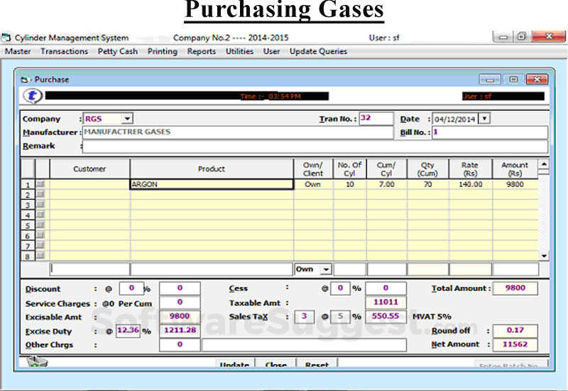 Gas Cylinder Tracking Software Pricing, Features & Reviews 2020 - Free Demo