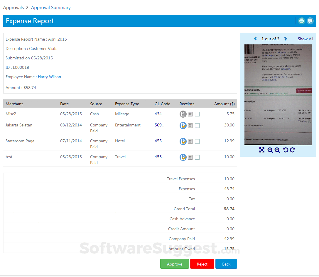 SutiExpense Pricing, Features & Reviews 2020 - Free Demo