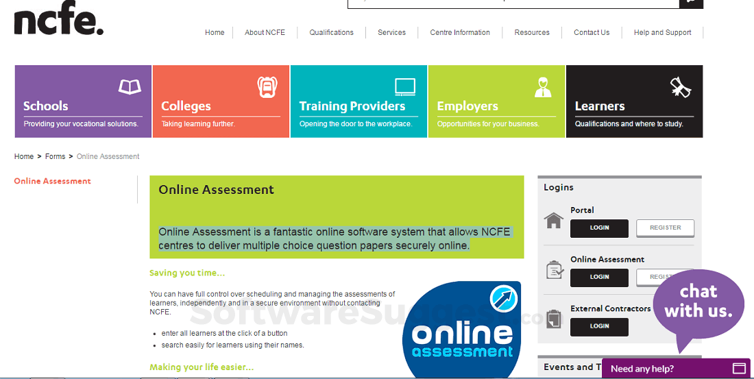 NCFE Online Assessment Pricing, Features & Reviews 2022 - Free Demo