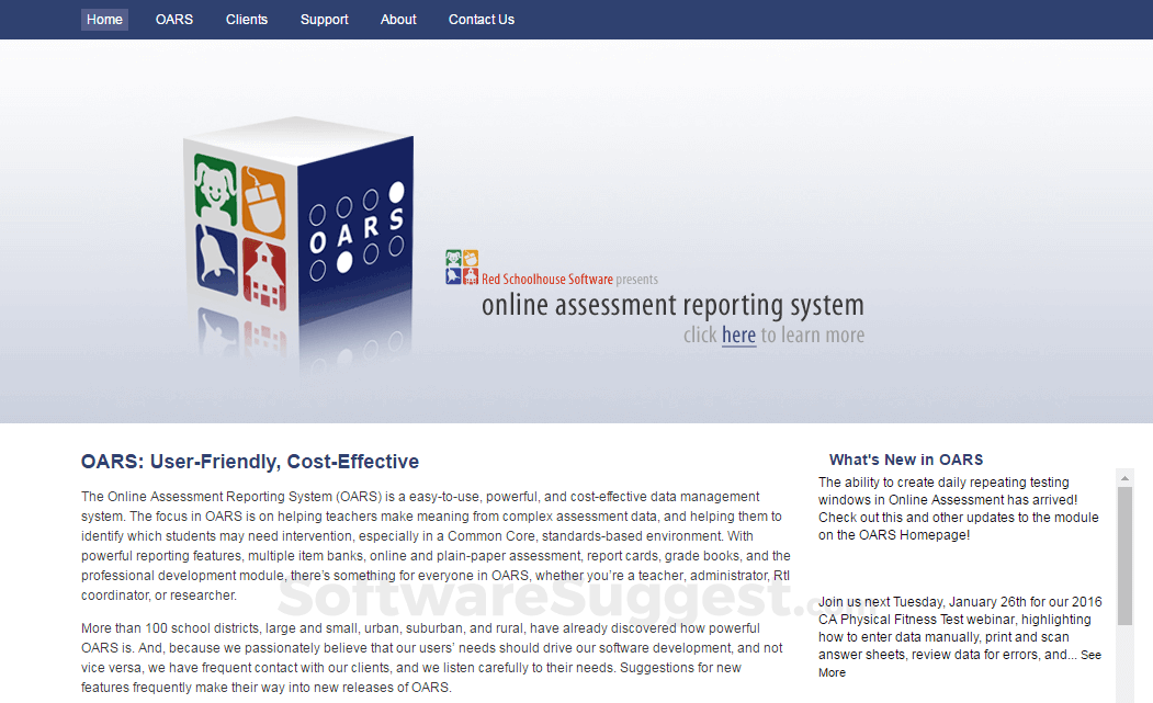 OARS-Online Assessment Reporting System Pricing, Reviews, & Features in ...