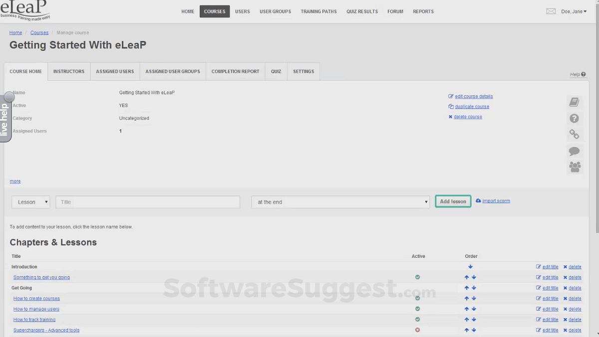 eLeaP Learning Management System Pricing, Reviews, & Features in 2022