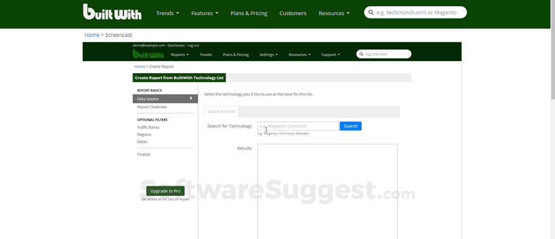 BuiltWith Pricing, Features & Reviews 2021 - Free Demo