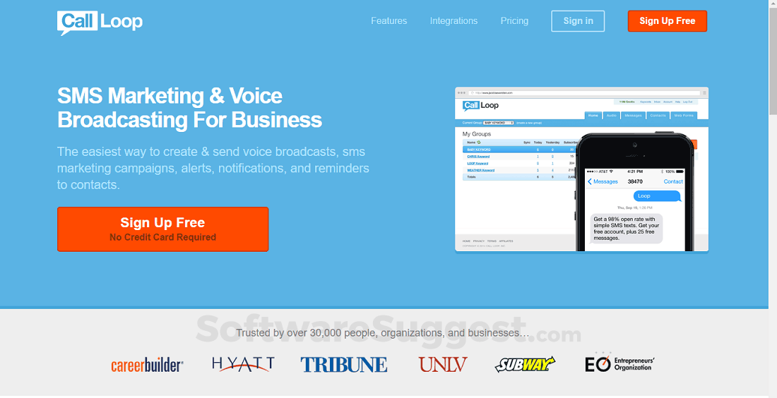 Call Loop Pricing, Features & Reviews 2022 - Free Demo