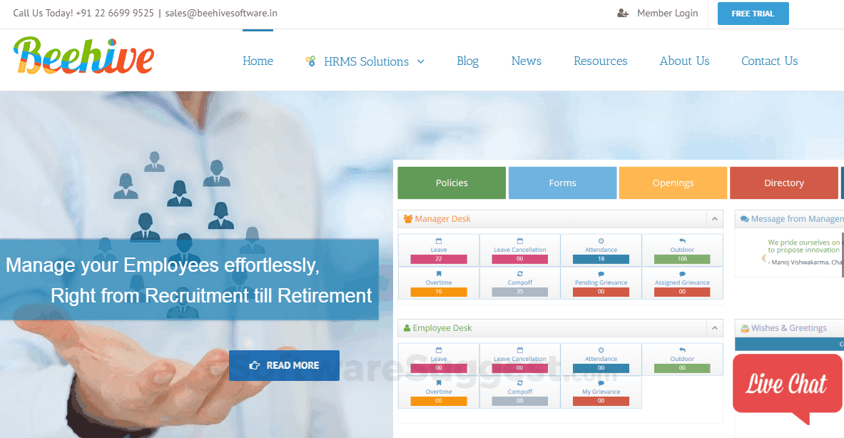 Beehive HRMS Pricing, Reviews, & Features in 2022