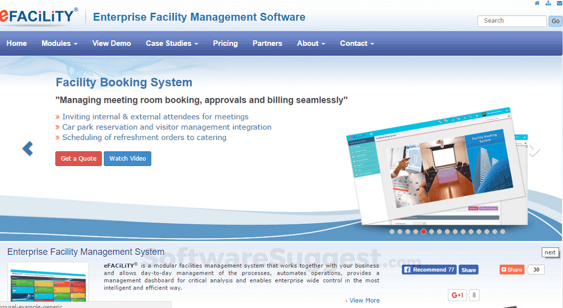eFACiLiTY® - Facility Management System Pricing, Features & Reviews ...