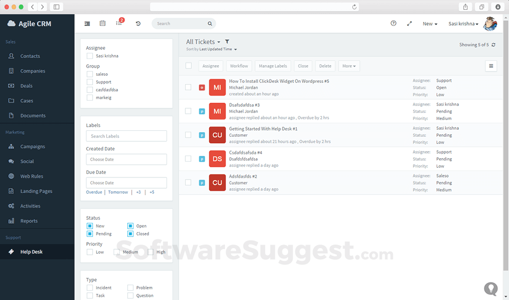 AgileCRM Pricing, Reviews, & Features in 2022