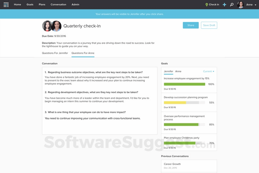 Betterworks Pricing, Features & Reviews 2022 - Free Demo