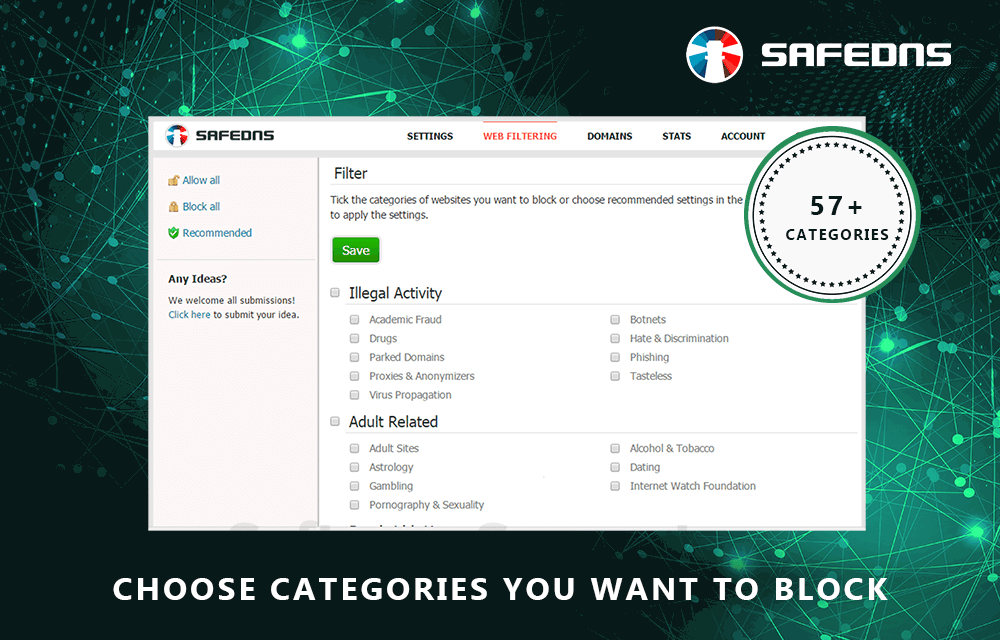 SafeDNS web filtering service for business Pricing, Features & Reviews ...