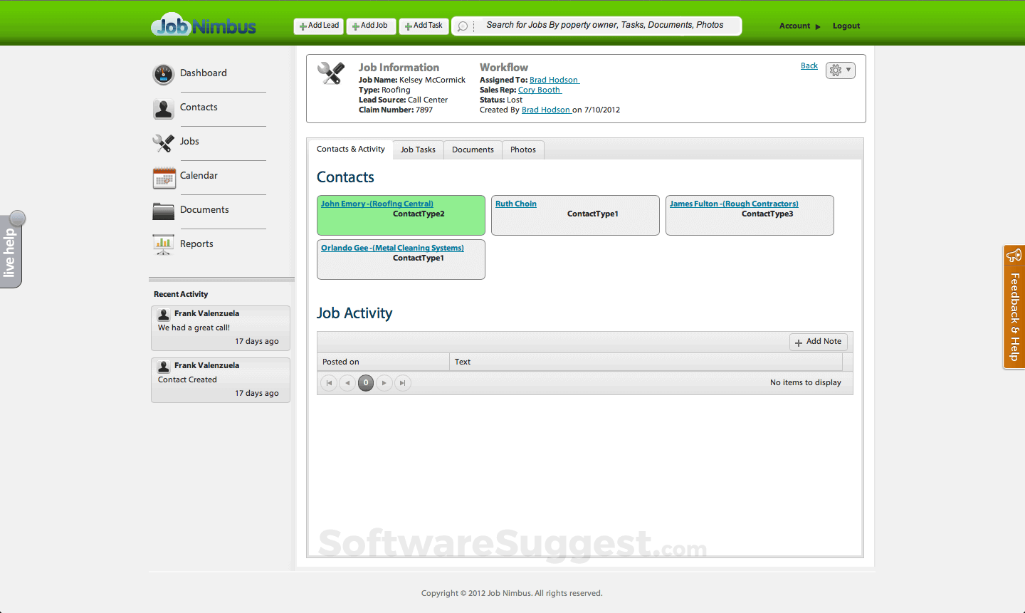 JobNimbus Pricing, Reviews, & Features in 2022