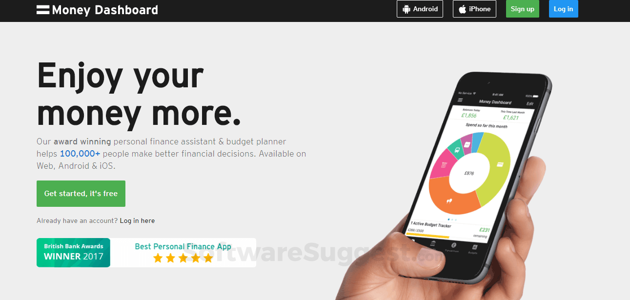Money Dashboard Pricing, Reviews, & Features in 2022
