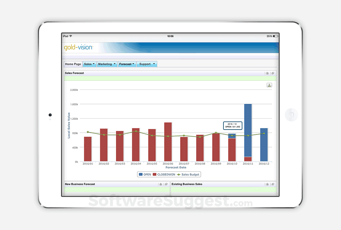 Gold-Vision CRM Pricing, Features & Reviews 2021 - Free Demo