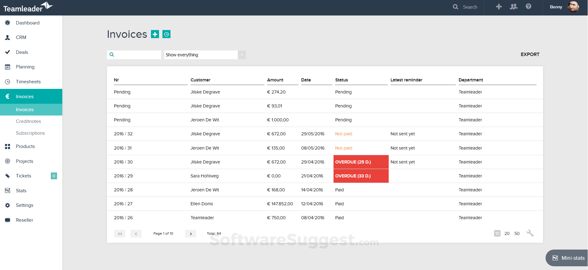 Teamleader Pricing, Features & Reviews 2022 - Free Demo