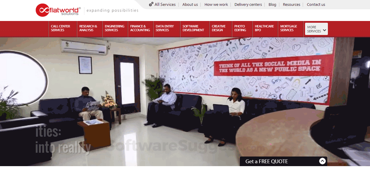 Flatworld Solutions Pricing, Features & Reviews 2022 - Free Demo