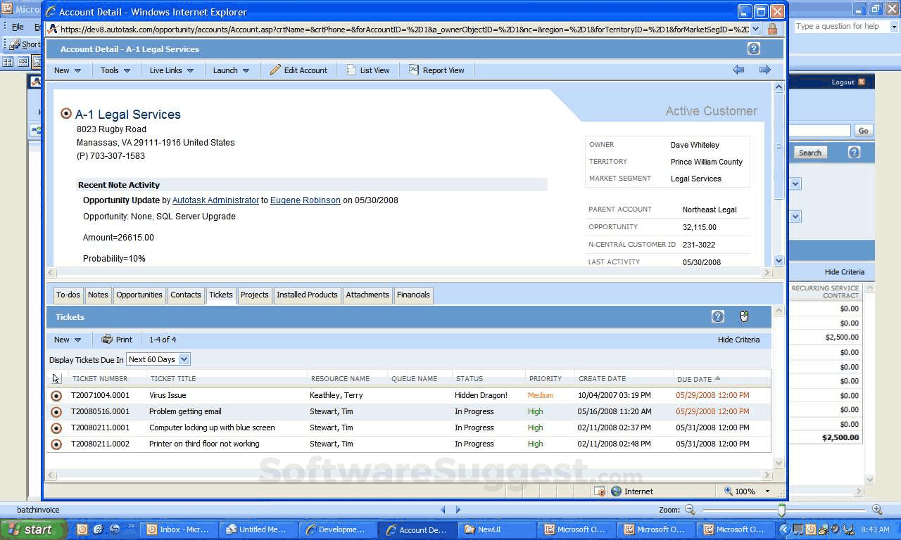Autotask Pricing, Features & Reviews 2022 - Free Demo