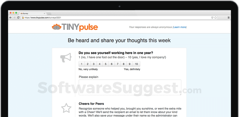 TINYpulse Pricing, Reviews, & Features in 2022