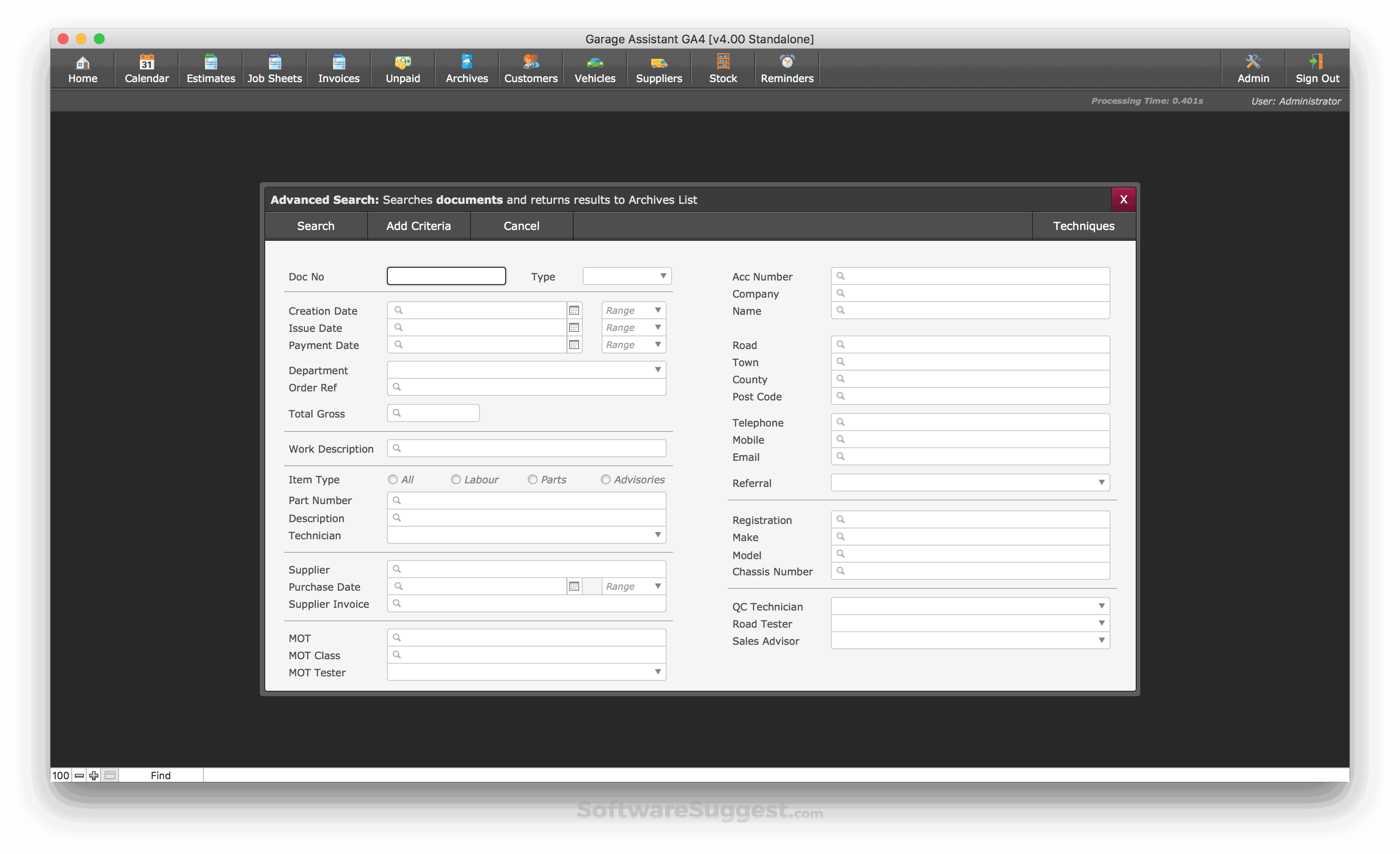 SWS Garage Management System Pricing, Features & Reviews 2021 - Free Demo