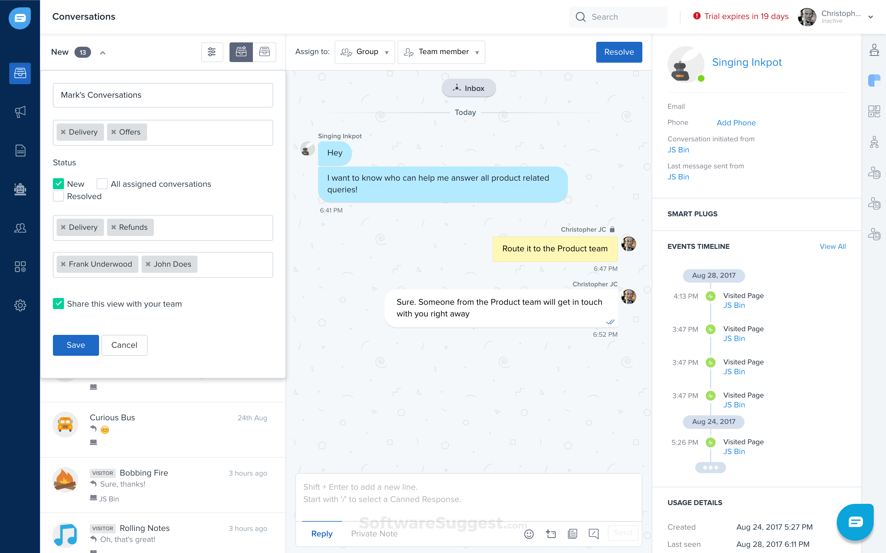 Freshchat Pricing, Features & Reviews 2021 - Free Demo