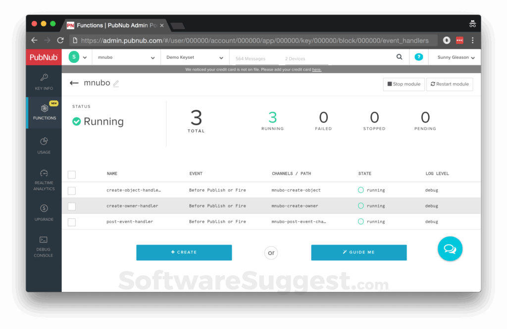PubNub Pricing, Features & Reviews 2022 - Free Demo