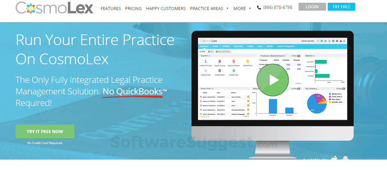 CosmoLex Pricing, Features & Reviews 2022 - Free Demo