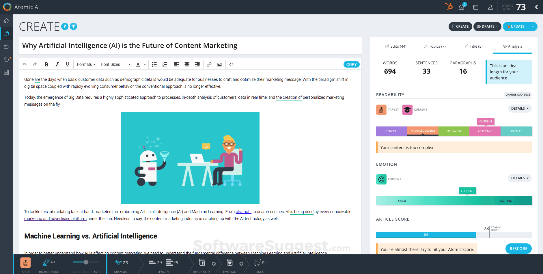 Atomic AI Pricing, Reviews, & Features in 2022