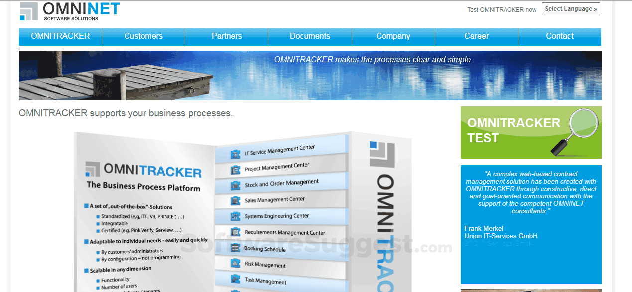OMNITRACKER Pricing, Reviews, & Features in 2022