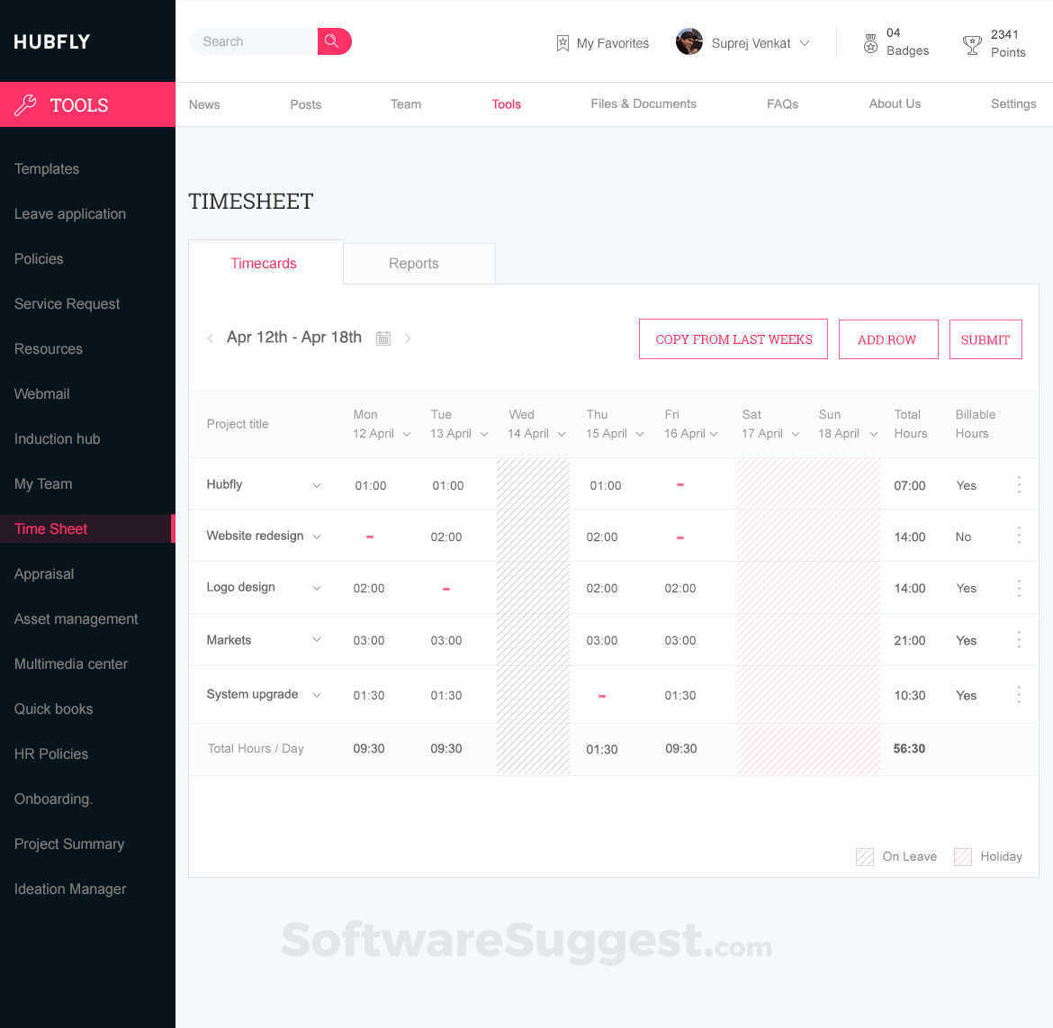 Hubfly SharePoint Timesheet management Pricing, Features & Reviews 2022 ...