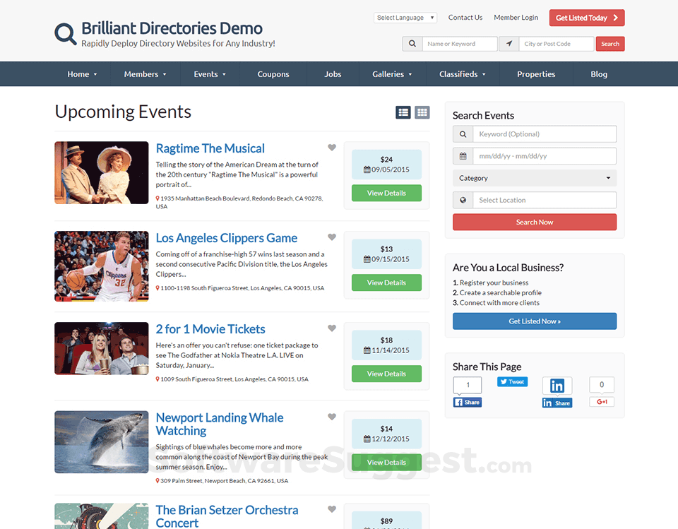 Brilliant Directories Pricing, Features & Reviews 2022 - Free Demo