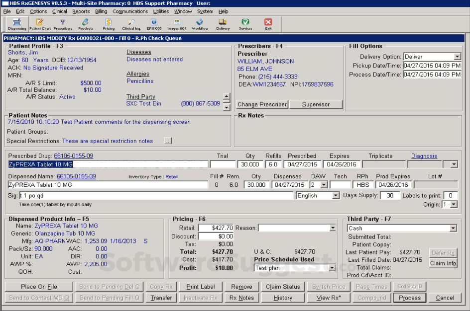 HBSRx pharmacy software Pricing, Reviews, & Features in 2022