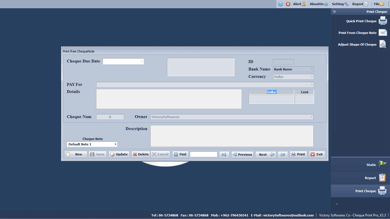 ChequePRO vs Chrysanth Cheque Writer Comparison in 2022