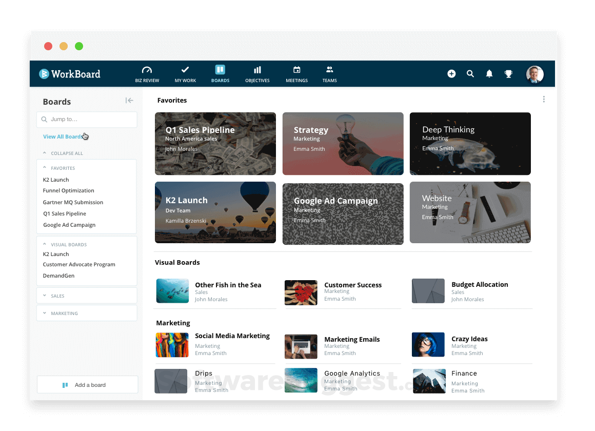 Workboard Pricing, Reviews, & Features in 2022