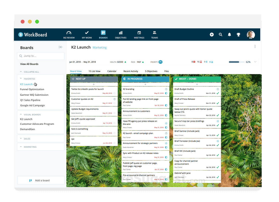 Workboard Pricing, Reviews, & Features in 2022