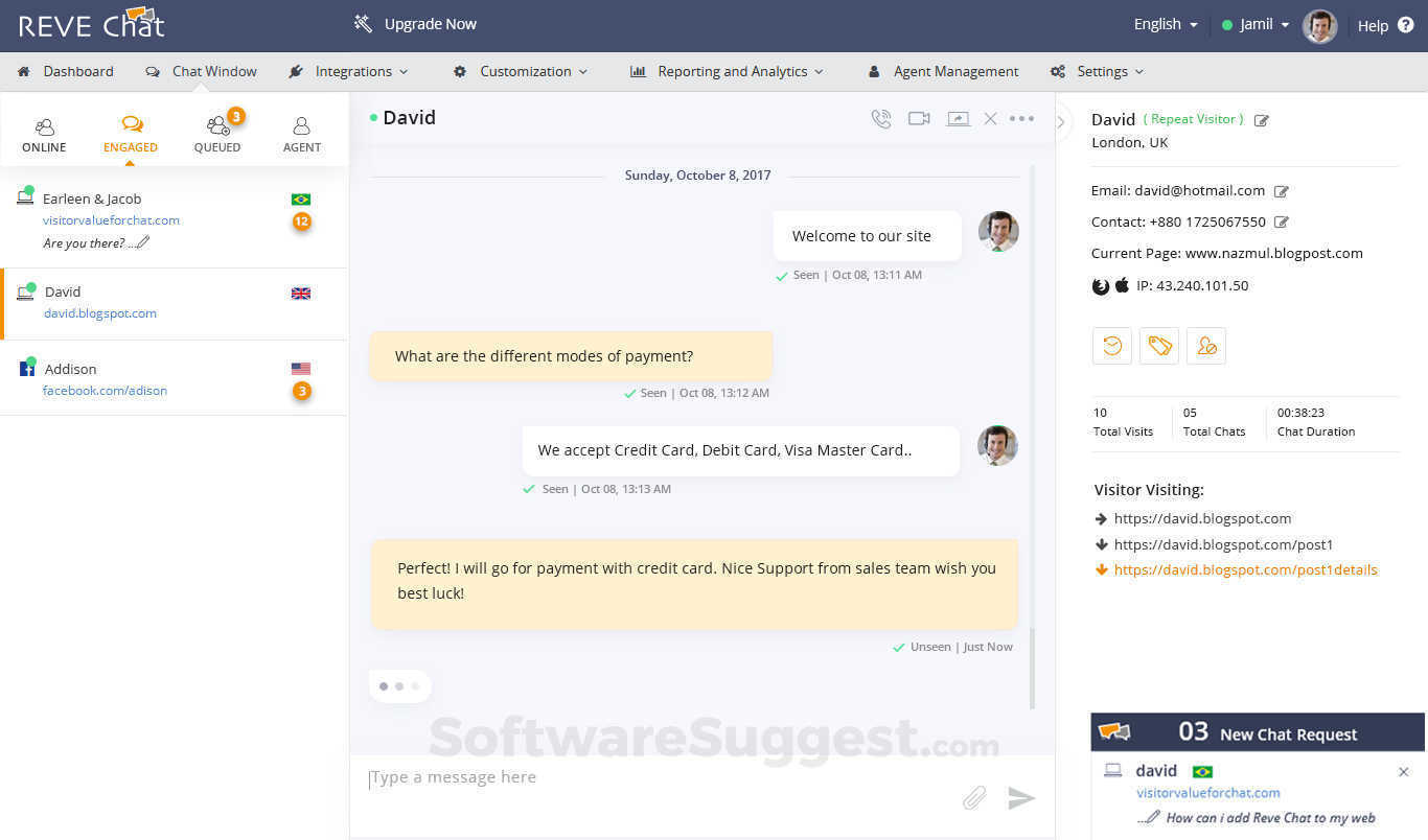 REVE Chat Pricing, Features & Reviews 2022 - Free Demo