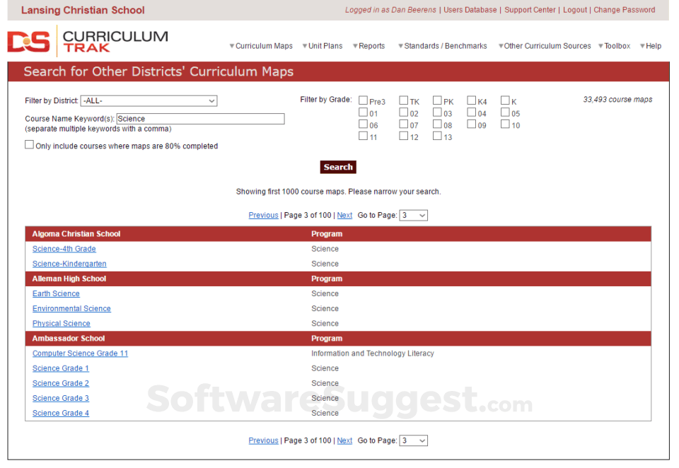 Curriculum Trak - Pricing, Features, & Reviews in 2023