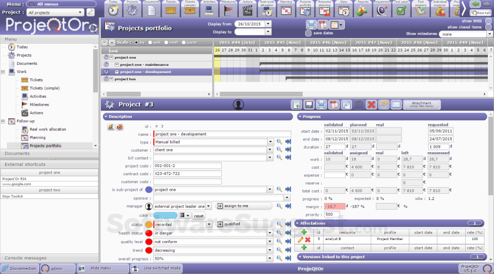 ProjeQtOr Pricing, Features & Reviews 2022 - Free Demo