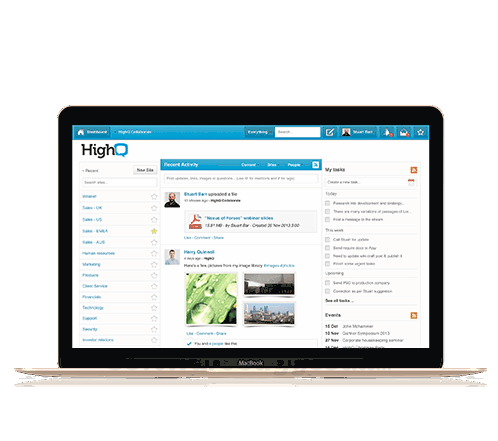HighQ Collaborate Pricing, Features & Reviews 2021 - Free Demo