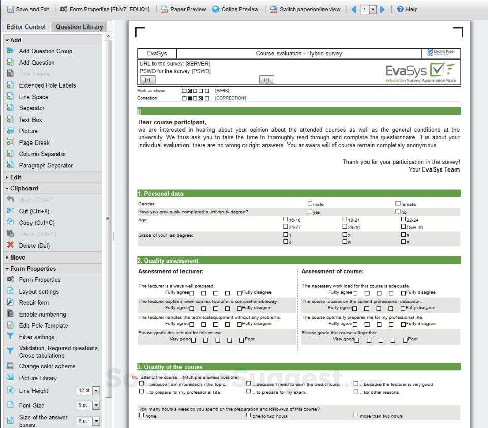 EvaSys Pricing, Features & Reviews 2021 - Free Demo