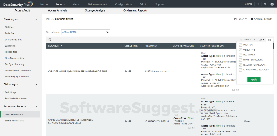DataSecurity Plus Pricing, Features & Reviews 2022 - Free Demo DataSecurity Plus Pricing, Features & Reviews 2022 - Free Demo