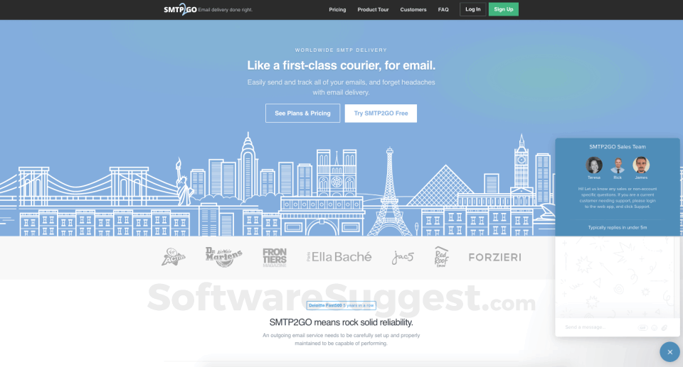 SMTP2GO Pricing, Reviews, & Features in 2023