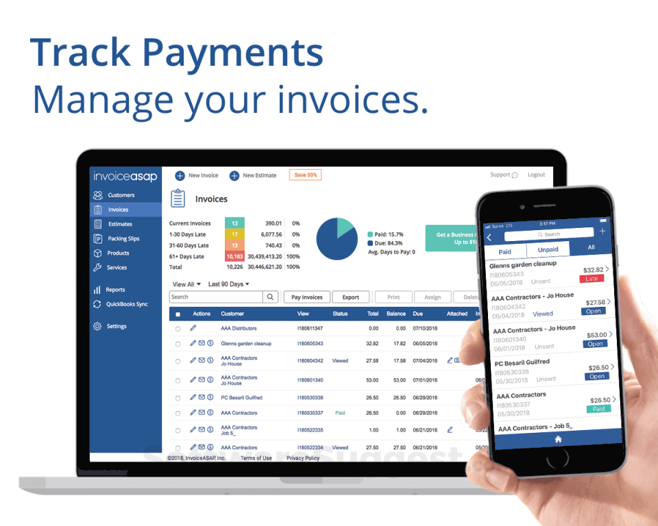 InvoiceASAP Pricing, Features & Reviews 2022 - Free Demo