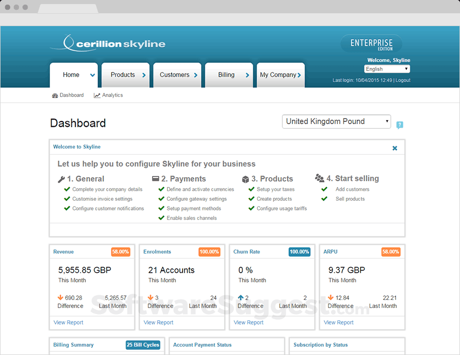 Cerillion Skyline Pricing, Features & Reviews 2022 - Free Demo