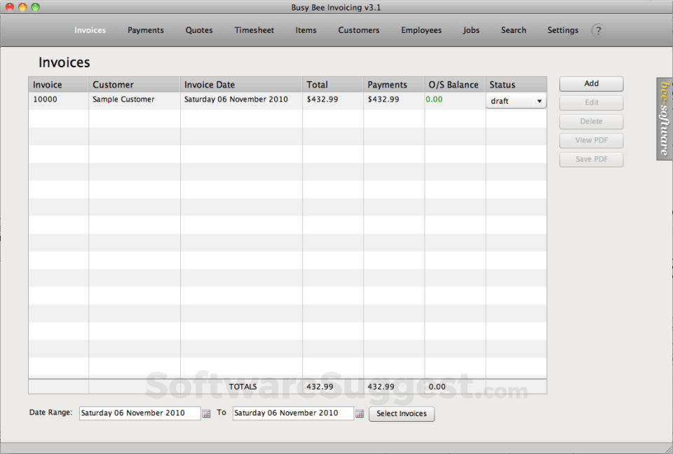 Busy Bee Invoicing - Pricing, Features, & Reviews in 2023