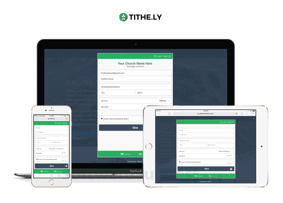 Tithe.ly Church Giving Pricing, Features & Reviews 2022 - Free Demo