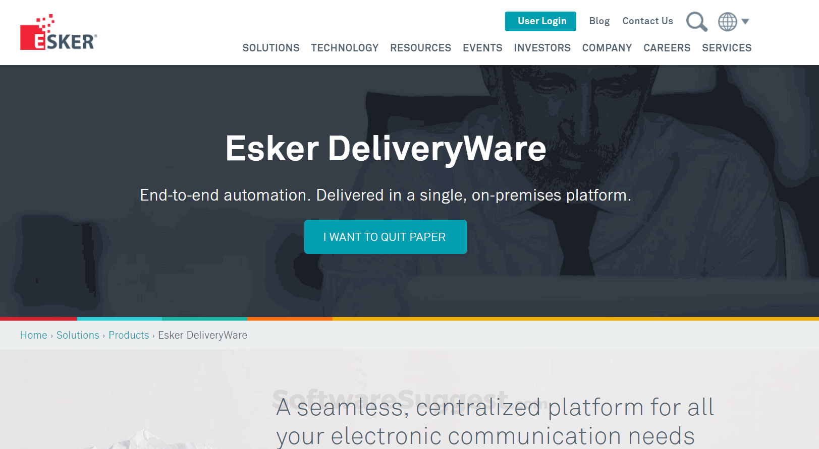 Esker DeliveryWare Pricing, Features & Reviews 2022 - Free Demo