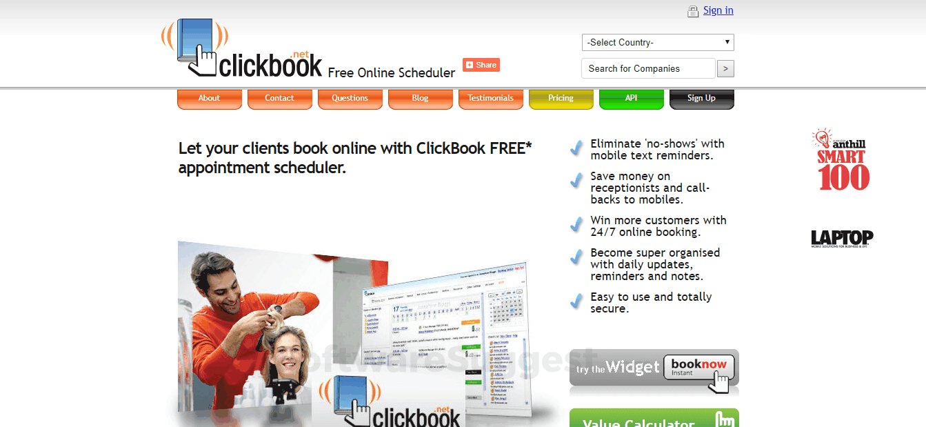 ClickBook Pricing, Reviews, & Features in 2022