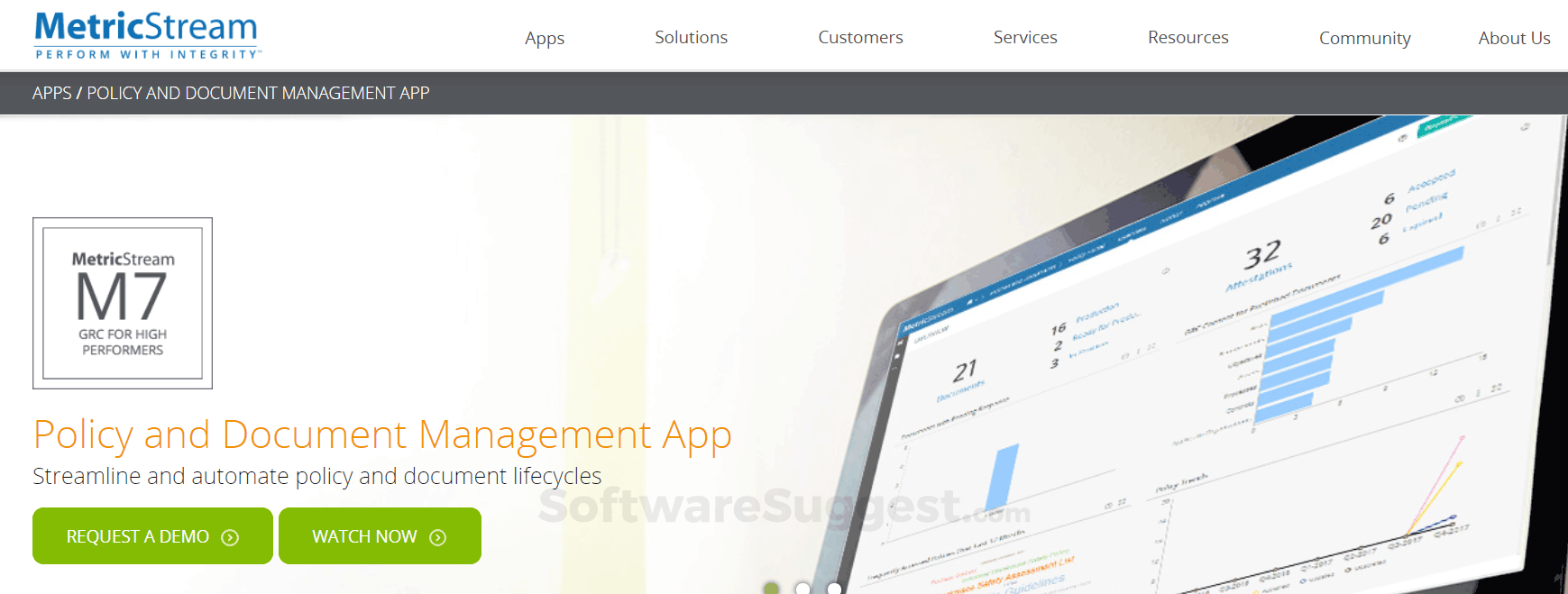 MetricStream Pricing, Features & Reviews 2022 - Free Demo
