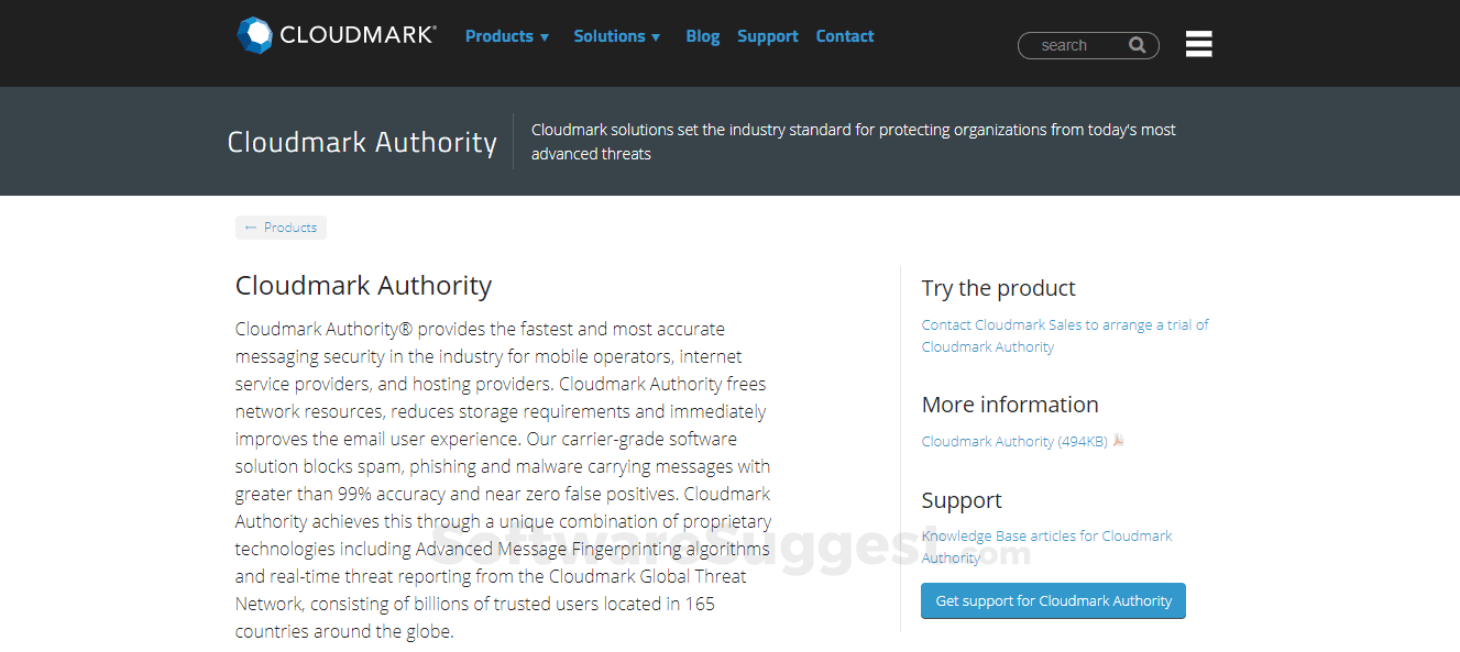 Cloudmark Authority Pricing, Features & Reviews 2022 - Free Demo