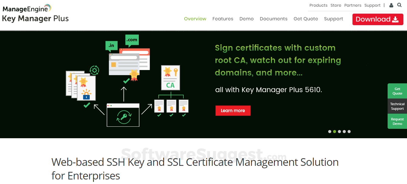 Key Manager Plus Pricing, Features & Reviews 2022 - Free Demo